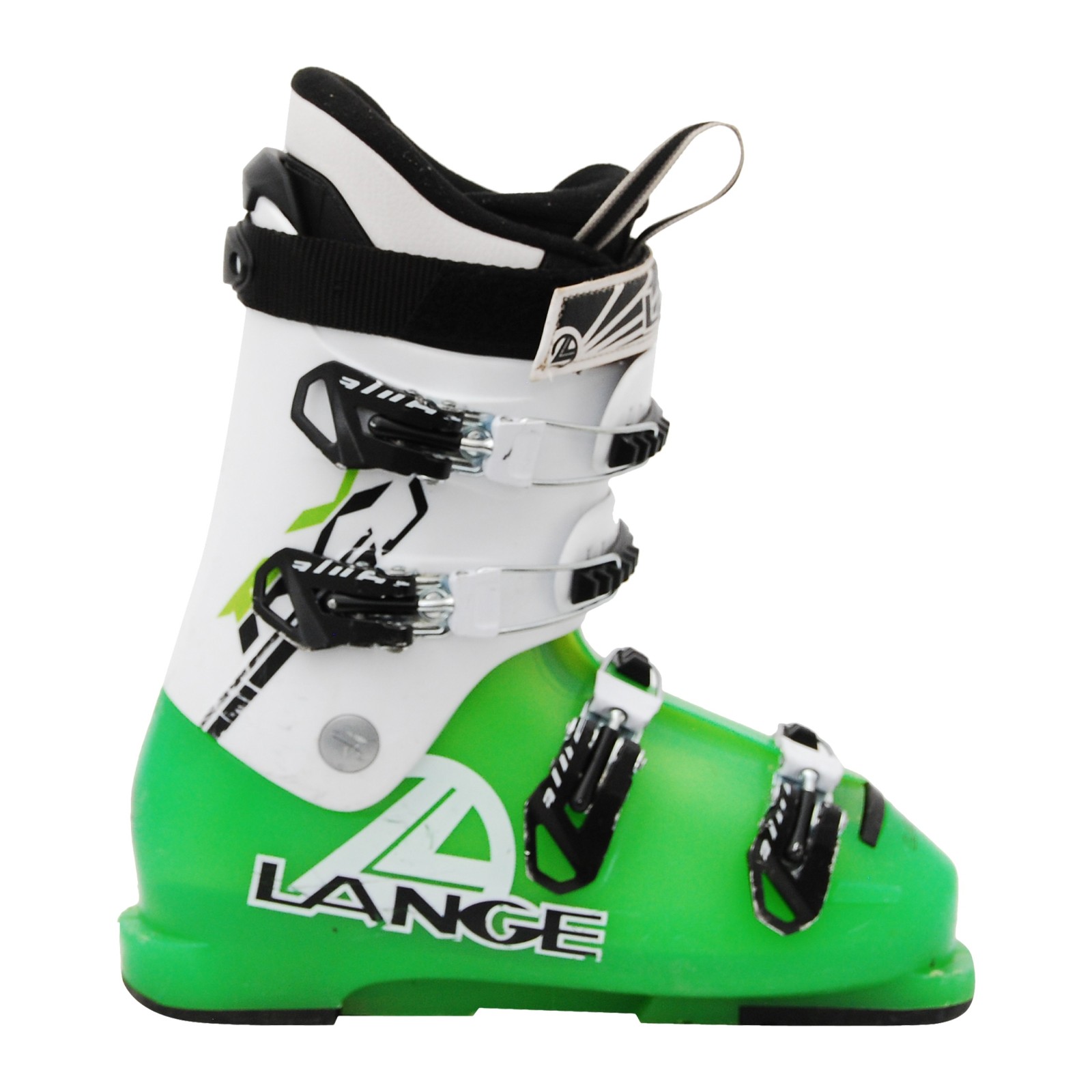 Chaussure de Ski Occasion Junior Lange RX J vert blanc