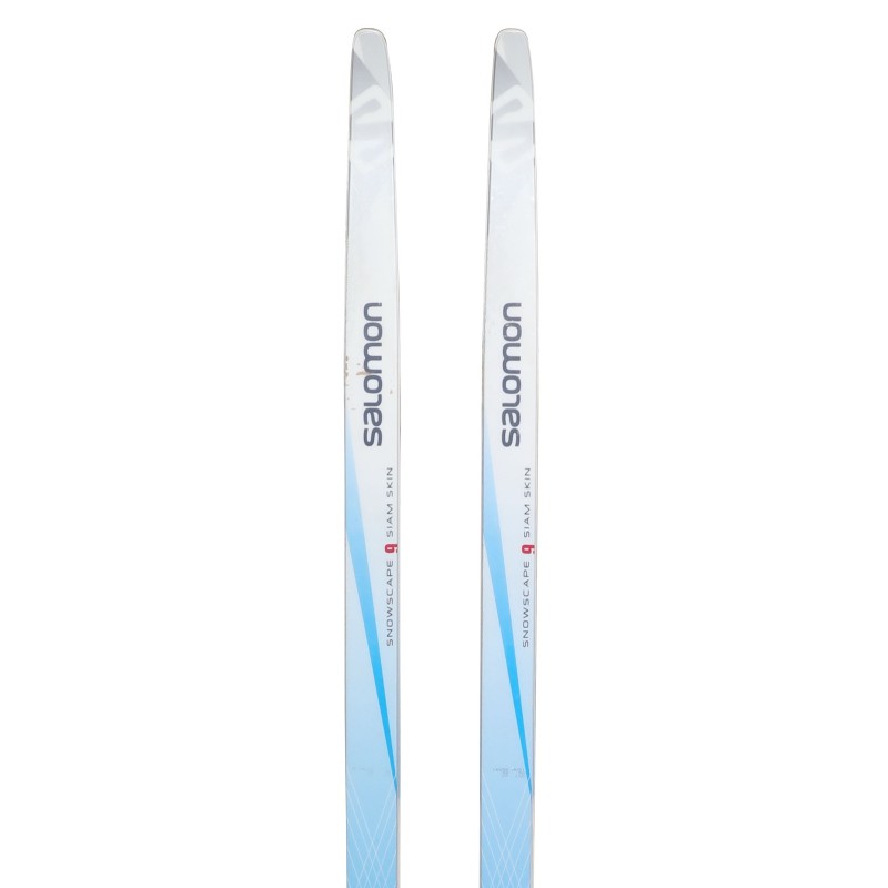 Sci di fondo Salomon Snowscape 9 Siam usati + attacchi SNS Profil