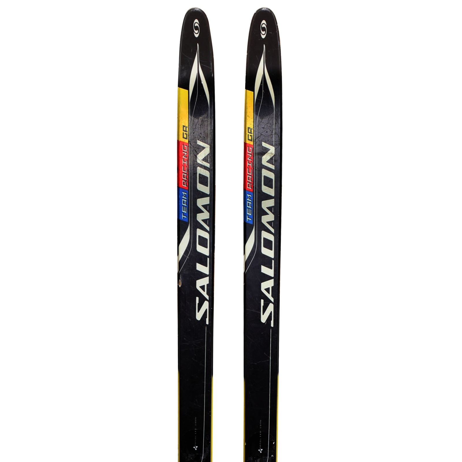 Used junior cross-country ski Salomon Team Racing Grip + SNS Profil binding